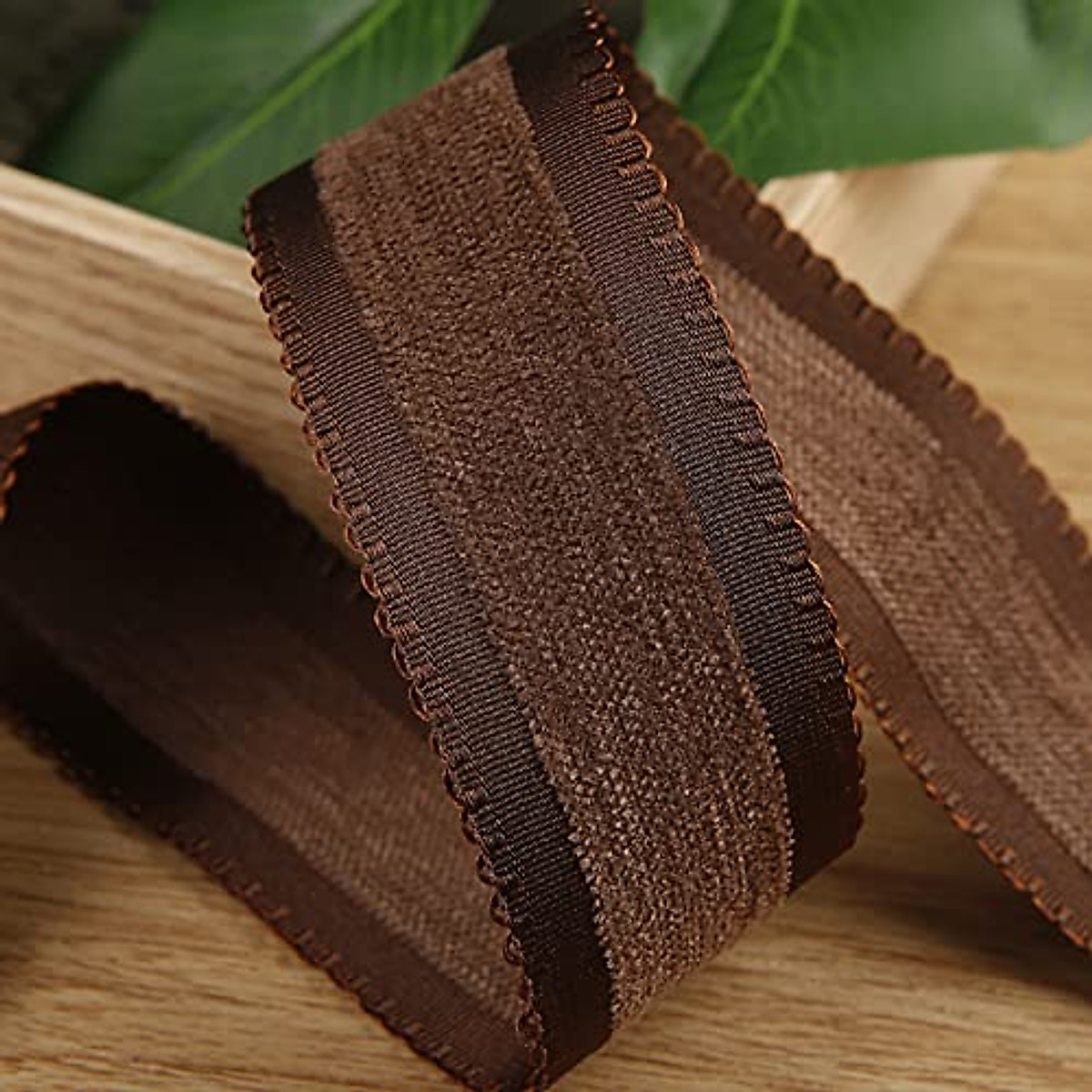 10 Yards/Roll Double Sided Polyester Flocking Belt Bowknot Hair Bow Knot Clothing Hat Decoration Lace Velvet Ribbon