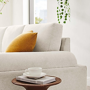 Modway EEI-6401-IVO Oasis Upholstered Fabric Sofa, Ivory