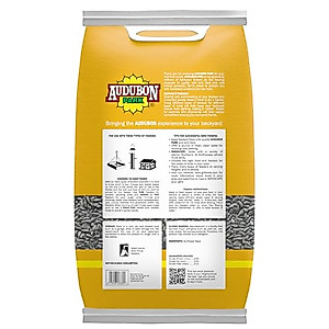 Audubon Park 10427 11286 Black Oil Sunflower Seed Wild Bird Food, 20 lb