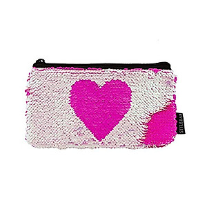 Style.Lab by Fashion Angels Magic Sequin Reveal Pouch - Pink Heart