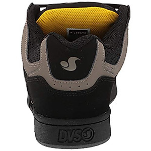 DVS mens Devious Mountain Biking Shoe, Black Brindle Yellow, 8.5 US