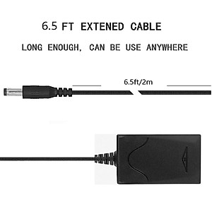 Power Cord for Halo Bolt Wall Plug AC Charge Adapter for Halo Bolt 57720, Bolt 58830, Bolt ACDC Wireless, Bolt Air Portable Ul Approved (126510)