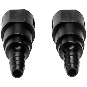 Dorman 800-085 Fuel Line Quick Connector That Adapts 3/8 In. Steel To 5/16 In. Nylon Tubing, 2 Pack