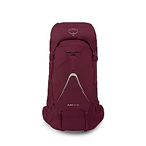 Osprey Aura AG LT 50L Women's Backpacking Backpack, Antidote Purple, WXS/S