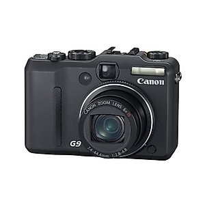 Canon PowerShot G9 12.1MP Digital Camera with 6x Optical Image Stabilized Zoom