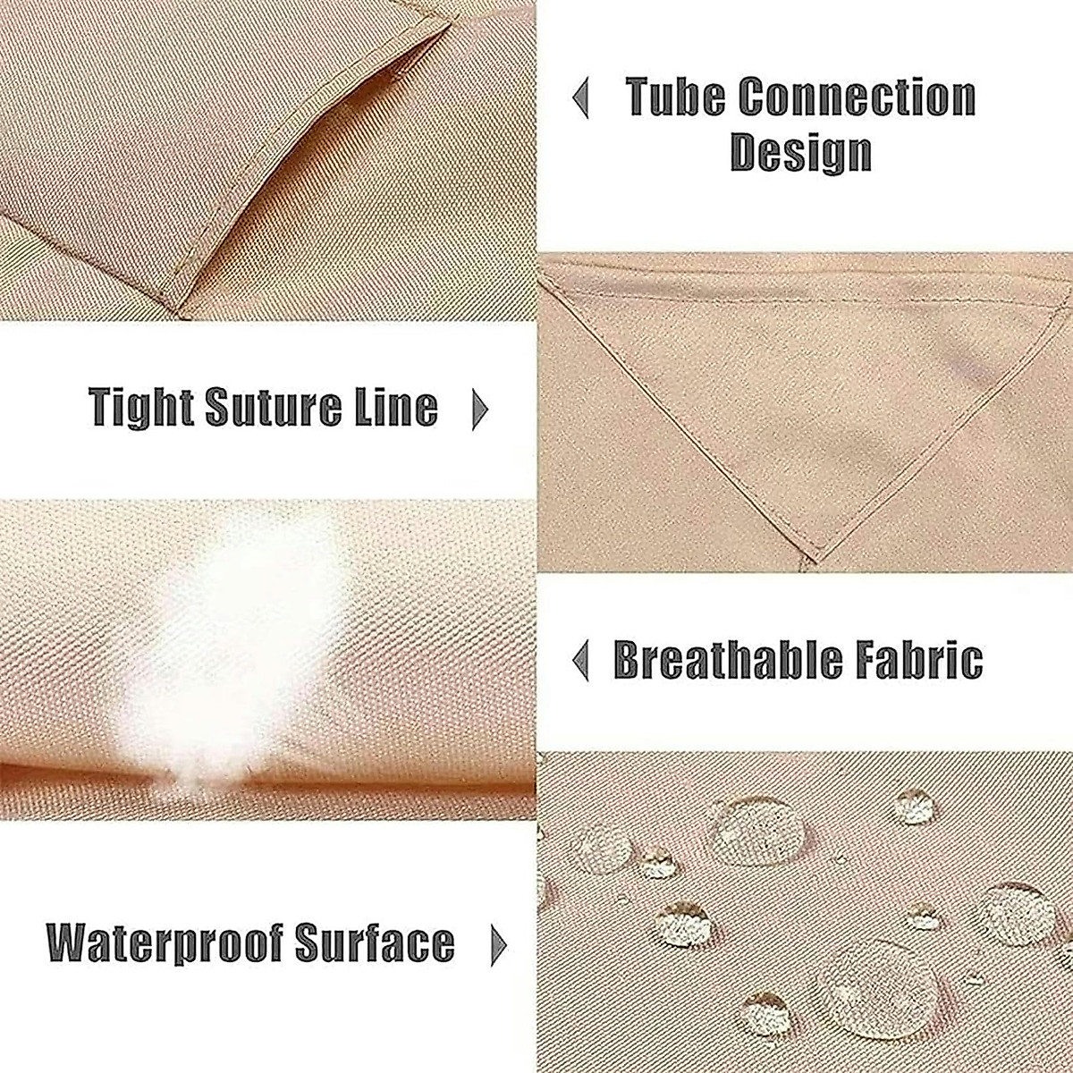 BTURYT 210D Oxford Cloth Patio Swing Top Cover with 4 Reinforced Corner Pockets,Replacement Canopy for Swing Seat 3 Seater Garden Hammock Cover-(top Cover only)