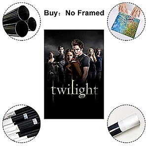 FIERZ Twilight Poster Canvas Prints 14x20 inch for Wall Decoration No Framed