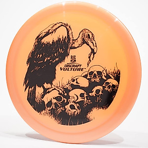 Discraft Vulture (Big Z) Driver Golf Disc, Pick Weight/Color [Stamp & Exact Color May Vary] Green 170-172 Grams