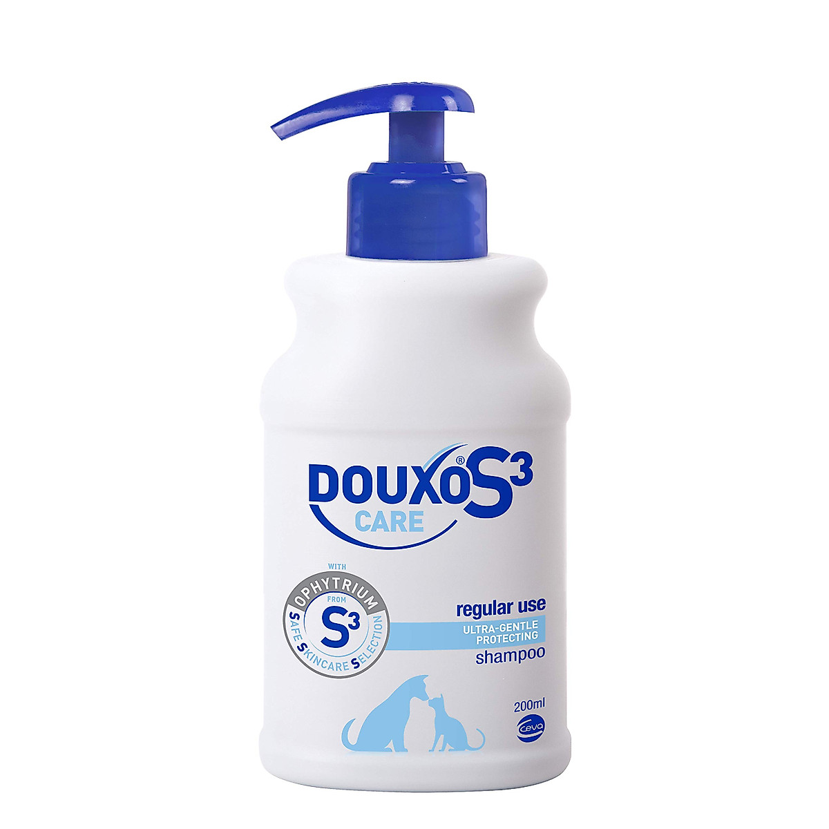 DOUXO S3 Care - Shampoo - Dog & Cat Hygiene - Regular Use - Ultra-Gentle - Protecting and Hydrating - Hypoallergenic Fragrance - Veterinary Recommended - 200ml