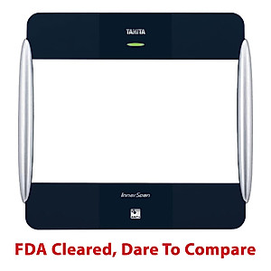 TANITA BC-1000 plus FDA Cleared Black ANT+ Radio Wireless Body Composition Monitor