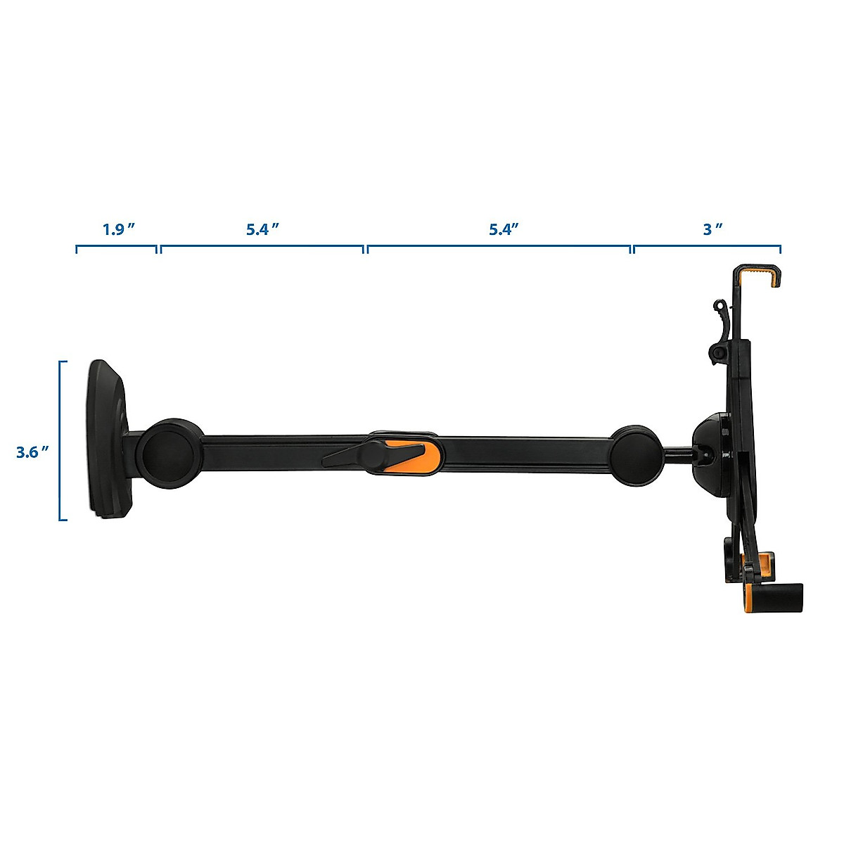 Mount-It! Universal Tablet Wall Mount for iPad | Kitchen Tablet Wall Mount | Tablet Stand for iPad, Galaxy Tab, Fire & 8.9-10.4 Inch Tablets (MI-1401)