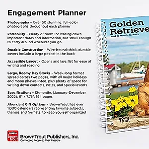 Kittens 2022 6 x 7.75 Inch Spiral-Bound Wire-O Weekly Engagement Planner Calendar | New Full-Color Image Every Week | Animals Cats Pets