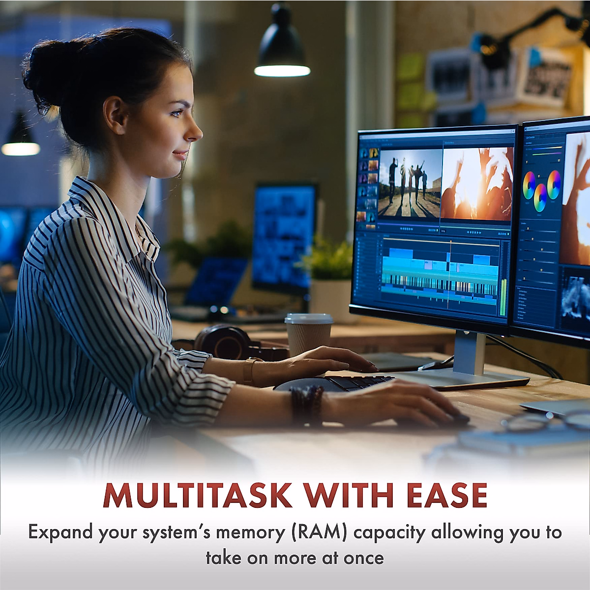 A-Tech 32GB RAM for Dell Precision 3660 Tower | DDR5 4800MHz DIMM PC5-38400 288-Pin Non-ECC Memory Upgrade Module