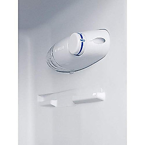 Summit Appliance CP972SS Two-door Cycle Defrost 22" Wide 7.1 Cu.Ft. Refrigerator-Freezer in Slim Width, Stainless Steel Doors, Adjustable Glass Shelves, Door Storage, Sealed Back and Black Cabinet