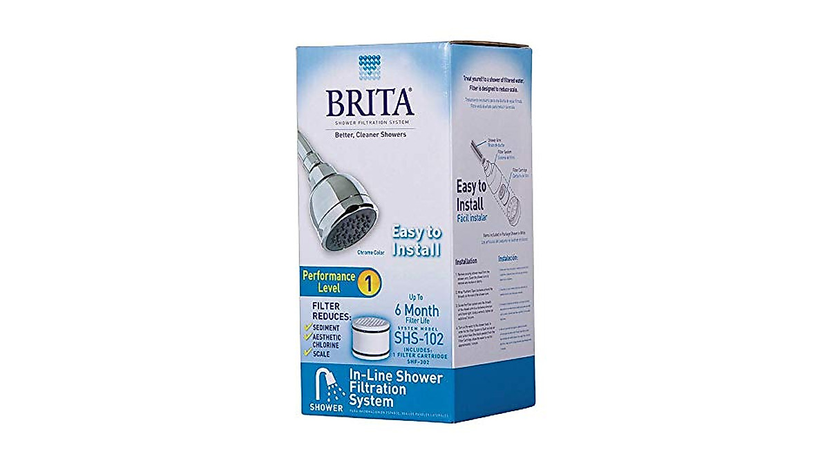 Brita Chrome Shower Filtration System - Refresh Your Shower