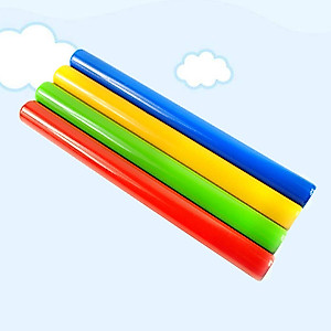 BESPORTBLE 4Pcs Relay Baton Aluminum Track Baton Field Race Batons Running Racing Competition Tools for Students Office Clark Outdoor 2.8cm