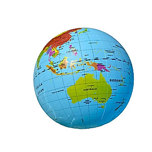 Inflatable World Globe 20"