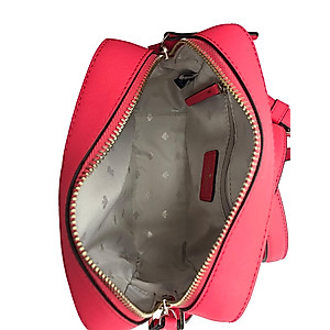 Kate Spade New York Leather Newbury Lane Cammie Crossbody Shoulder Bag, Watermelon Gelato