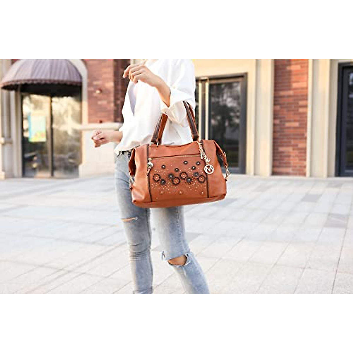 MKF Collection Tote Bag for Womens Top-Handle Satchel & Messenger Purse