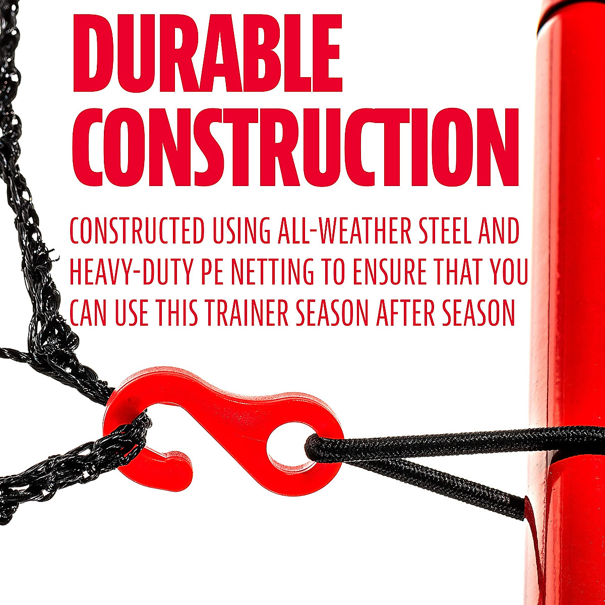 Franklin Sports Baseball Rebounder Net - 3-Way Baseball + Softball Pitchback Net + Fielding Trainer - Bounce Back Net for Fielding + Throwing Practice