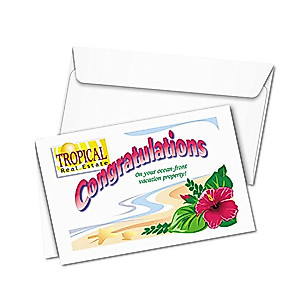 AVERY 3265 Greeting Cards, Inkjet, 5-1/2-Inch X8-1/2-Inch, 20/Bx, Matte White