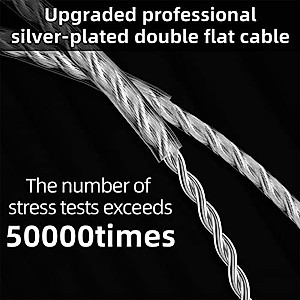 topssale KZ ZEX Pro Wired Headphone Electrostatic+Dynamic+Balanced Earphone Gaming Hybrid Headset Earbud L Shaped 3.5mm Jack IEM (Without Mic, Rose Gold)