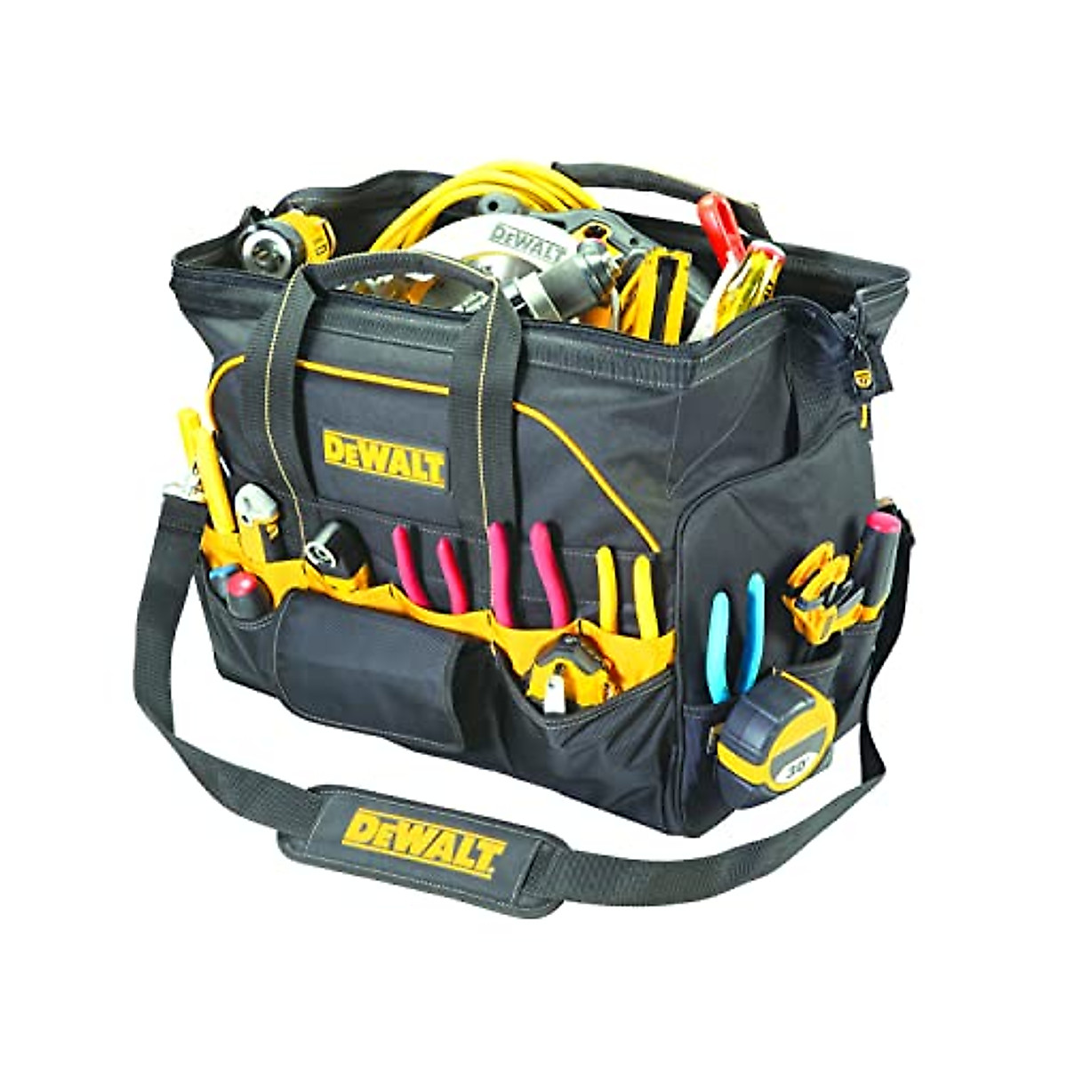 DEWALT DG5553 Tool Bag, 18 in. 28 Pocket, Multicolor, ‎Pack of 1