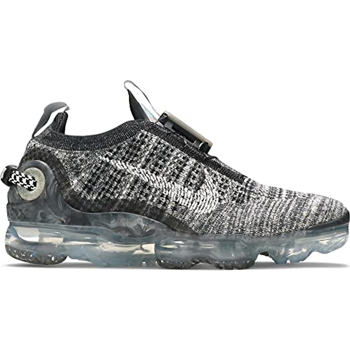 Nike Women's Air Vapormax 2020 Flykit Running Shoes, Black/Black/White, 7.5