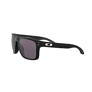 Oakley Men's OO9417 Holbrook XL Square Sunglasses, Matte Black/Prizm Grey, 59 mm