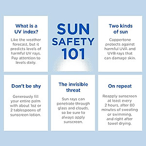 Coppertone Sport Mineral SPF 50 Zinc Oxide Mineral Sunscreen Multi Pack, Sport Mineral Body Sunscreen Lotion & Sport Mineral Face Sunscreen Lotion (5 fl. oz. + 2.5 fl. oz. Bundle)