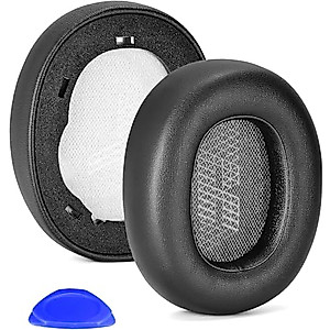 Live 650 BTNC E65BTNC Ear Cushion Memory Foam Ear Pads Replacement Compatible with JBL E65 E65BTNC / Duet NC/Live 650BTNC Live 660 BTNC Headphones (Black)