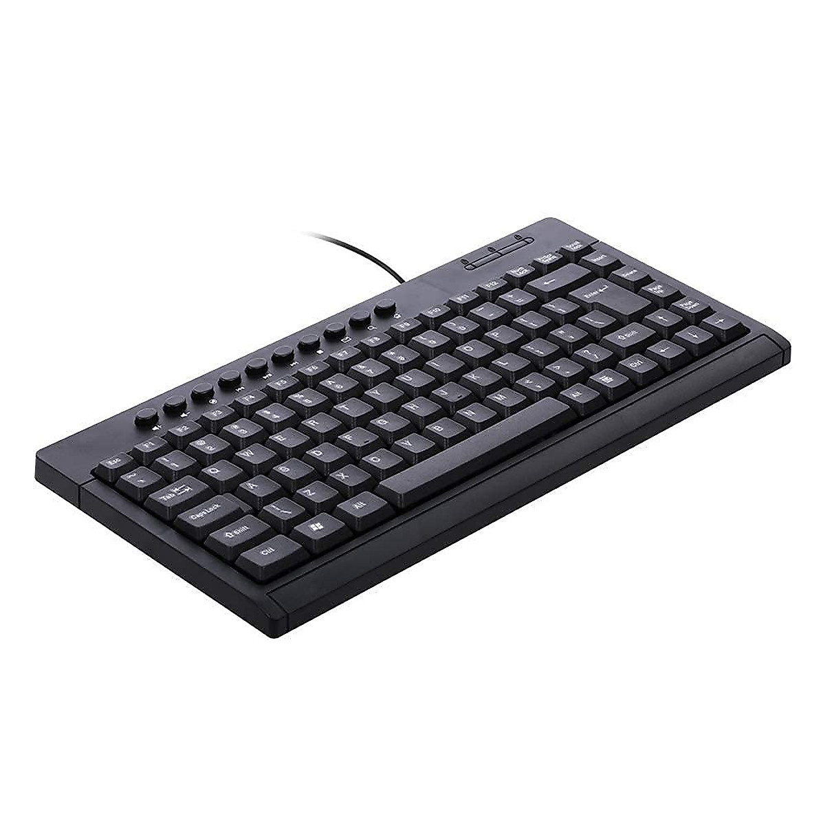 Multimedia Keyboard Wired Silent Keyboard Waterproof Gaming Keyboard for Laptop PC USB Keyboard