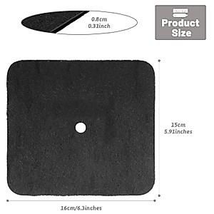 Cat Litter Box Replacement Filters Compatible with Catit Hooded Litter Box – Pre-Cut Activated Charcoal Carbon Air Purifier