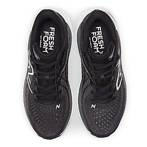 New Balance Women's Fresh Foam X 860 V13 Running Shoe, Black/White/Castlerock, 9.5