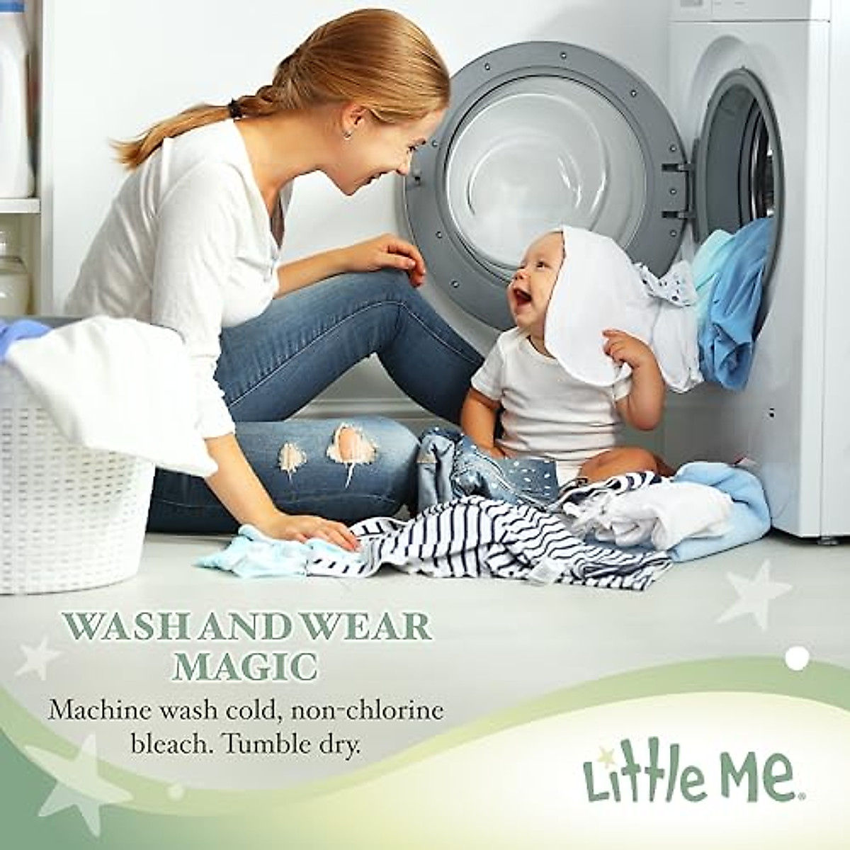 Little Me Unisex Baby Swaddling Receiving Blankets, Light Pink, One Size