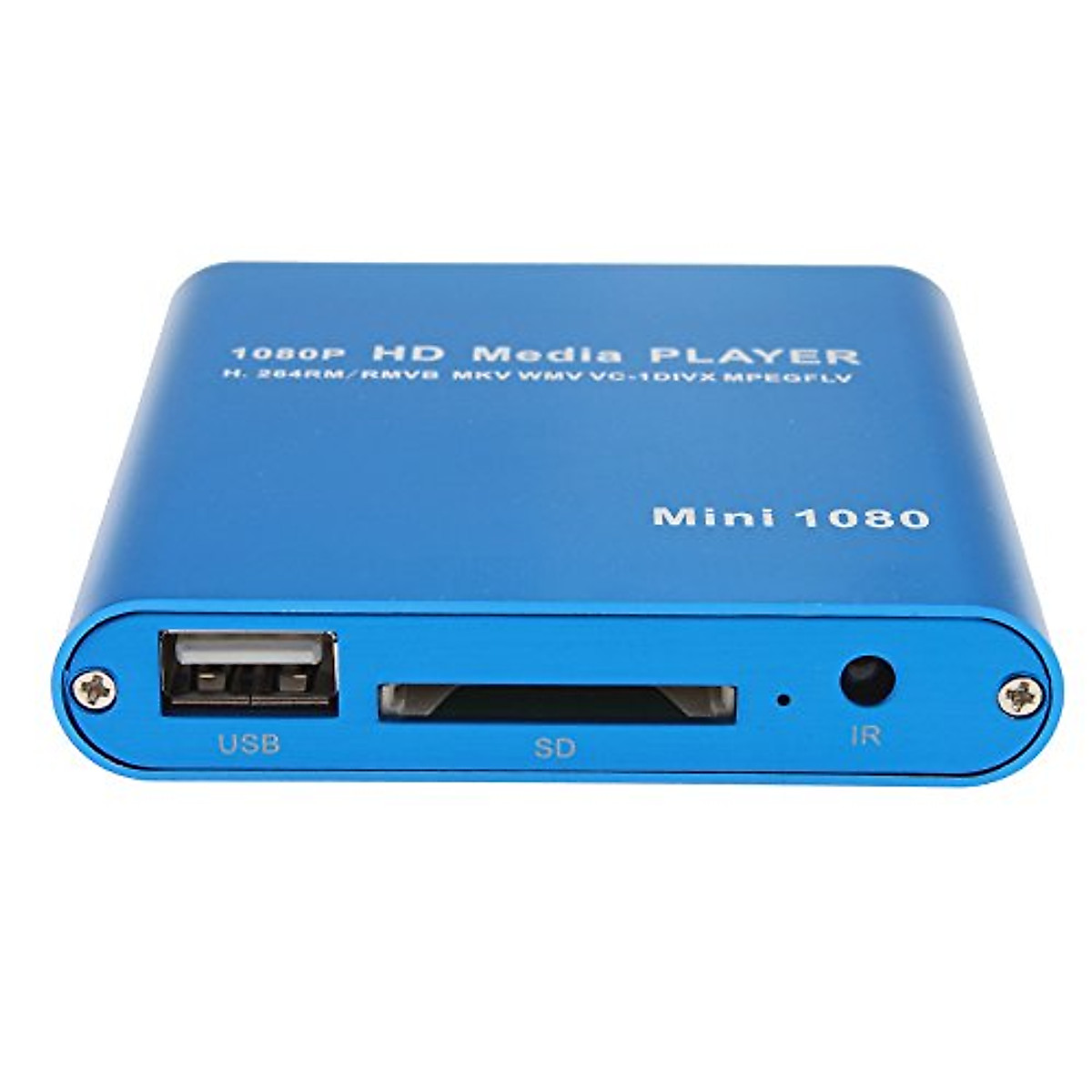 AGPtEK Mini 1080P Full HD Digital Media Player - MKV/ RM-SD/ USB HDD-HDMI