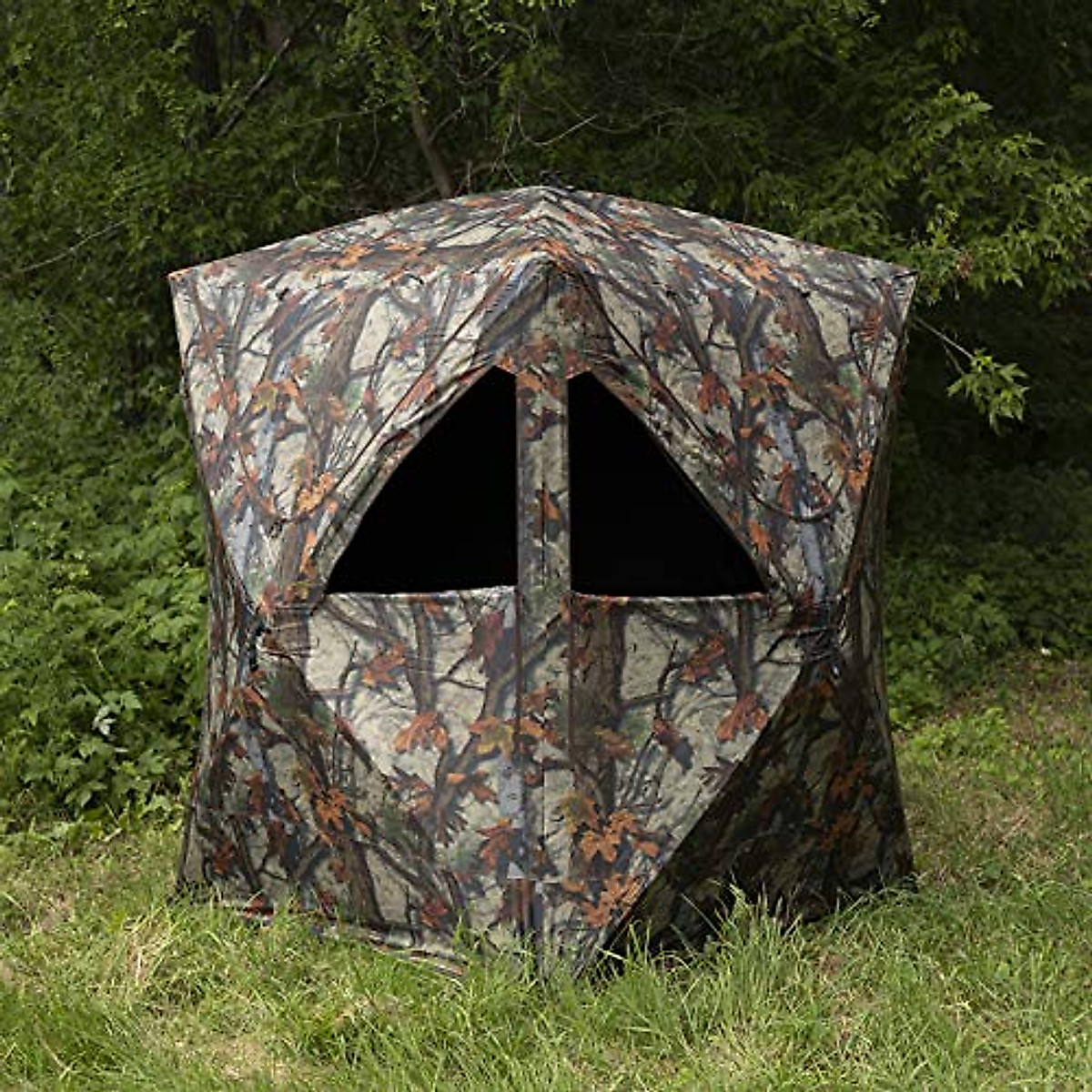 Barronett Blinds PR300BT Prowler 300 Tall Pop-Up Portable Hunting Blind, Woodland Camo, Multi