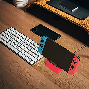 Geekria TV Docking Station Compatible with Nintendo Switch/Switch OLED Portable Replacement TV Dock Switch Docking Station Game Accessories with 4K HDMI, USB 3.0 Ports, Bluetooth