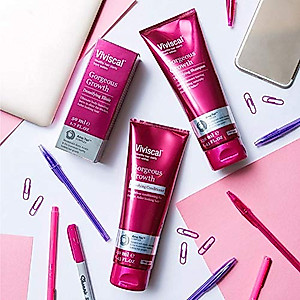 Viviscal Gorgeous Growth Densifying Shampoo for Thicker, Fuller Hair Ana:Tel Proprietary Complex with Keratin, Biotin, Zinc 8.45 Ounce