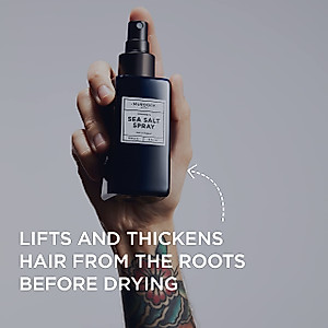 Murdock London Sea Salt Spray - Paraben Free Hair Styling Spray to Improve Hair Texture & Volume - 150 ml