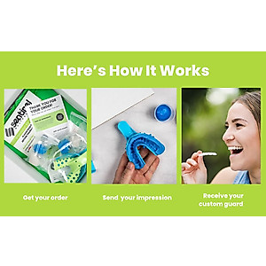 SENTINEL MOUTHGUARDS Custom Night Guard for Lower Teeth | Protects Against Teeth Grinding and Jaw Clenching | Thin, Hard, Non-Flexible, Safest Materials BPA Free | Perfect for Daytime Use