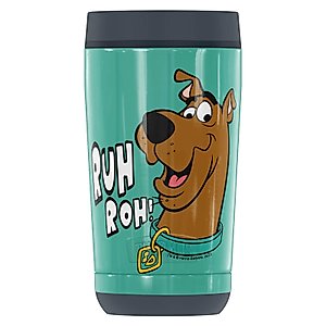 THERMOS Scooby-Doo Ruh Roh Face, GUARDIAN COLLECTION Stainless Steel Travel Tumbler, Vacuum insulated & Double Wall, 12oz