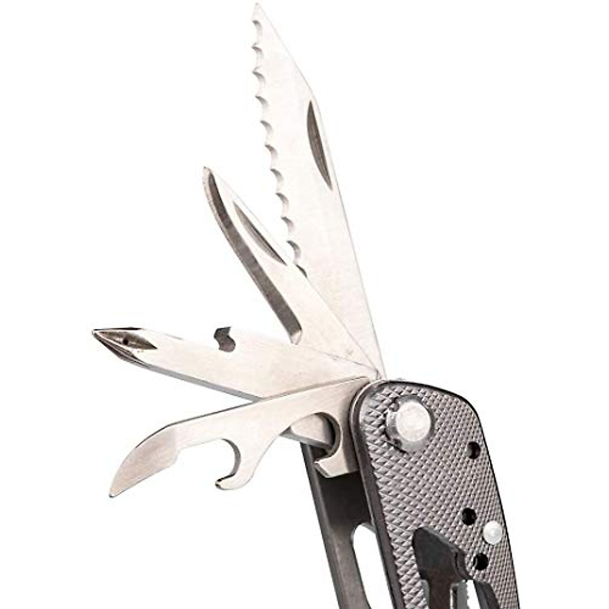 R2Brands Folding Utility Multi-Tool, Dark Grey