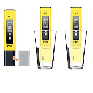 PH Meter Tester Kit, Digital PH Meter, 0.01 Resolution