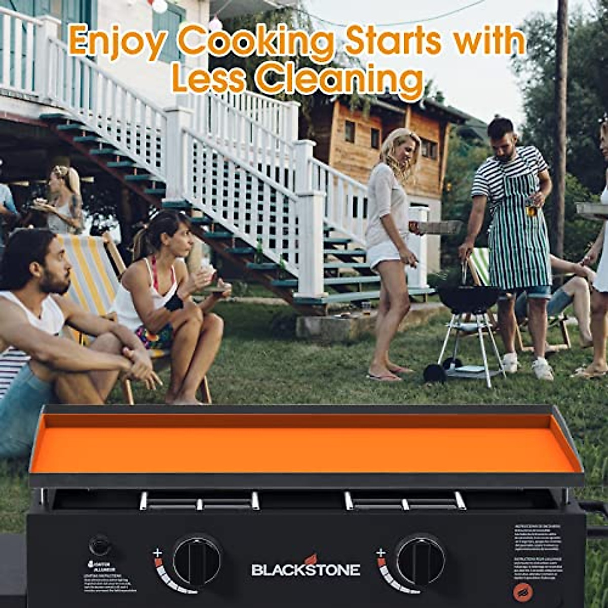 36" Silicone Griddle Mat for Blackstone 36 Inch Griddle, Heavy Duty Griddle Buddy Mat Blackstone Griddle Top Protective Cover Accessories, Protect Flat Top from Rodents, Insects, Debris & Rust