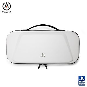PowerA White Hard Shell Case for PlayStation Portal Remote Player, Officially Licensed