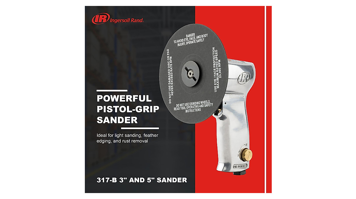 Ingersoll Rand 317-B Sander - Compact & Powerful Tool