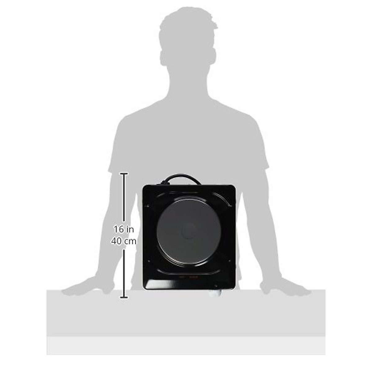 Broil King PCR-1B Professional Cast Iron Range, Black