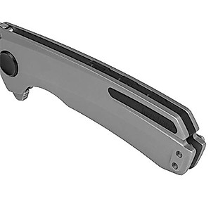 Kershaw Comeback Folding Pocket Knife, 3-Inch Blade with Manual Opening, Frame Lock (2055), Steel