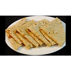 Nakshathra Iron Dosa Tawa Iron Dosa Kallu CookwareLarge Size Dosa Iron Tawa - 14 In with Handle Export Quality, Black